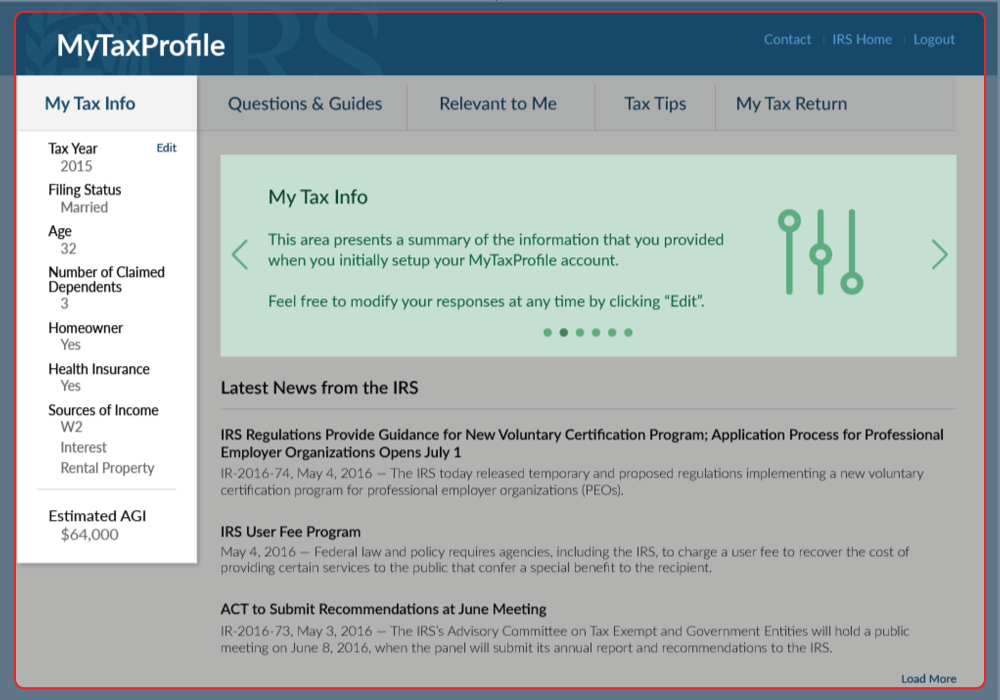 Ideas Catalog 2016 - Tax Design Challenge Showcase
